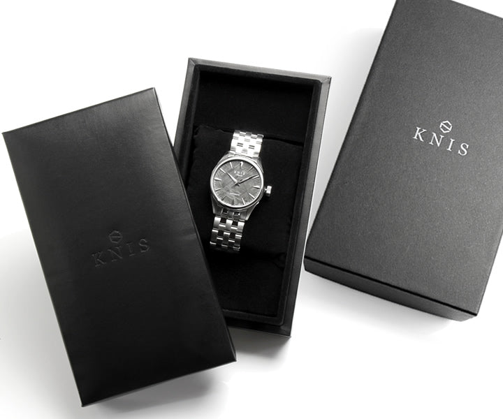 KNIS メテオライト 隕石 リング 指輪 ステンレス KN-RG001-MT